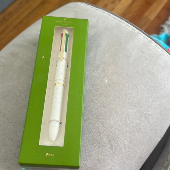 kate spade | Other | Kate Spade Click Pen With Multiple Colors Gel Pen ...